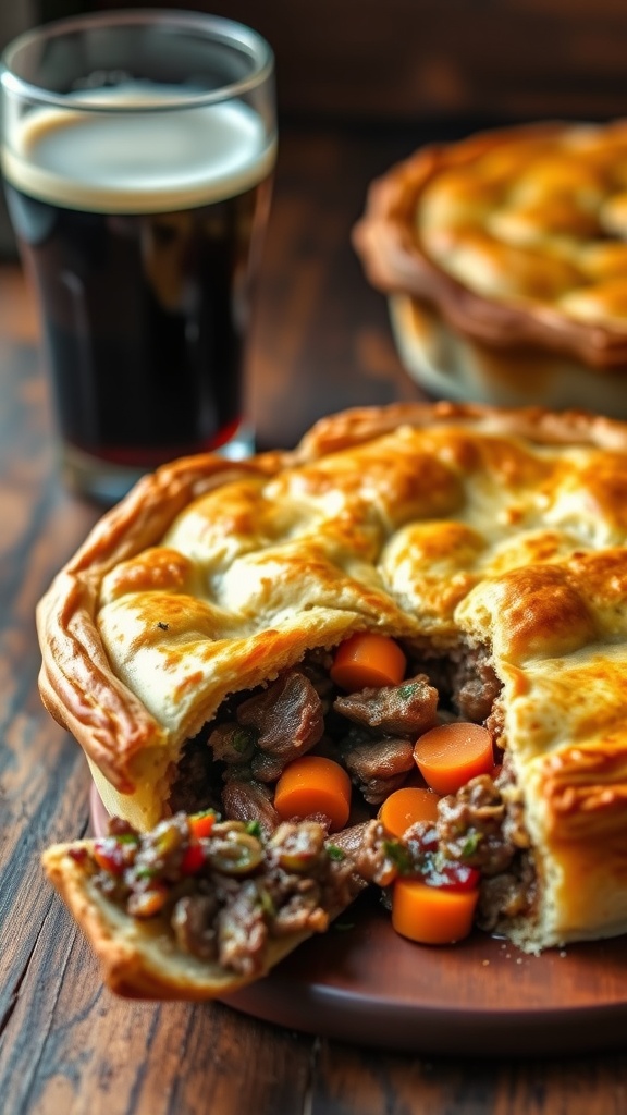 Classic British Steak and Ale Pie Recipe